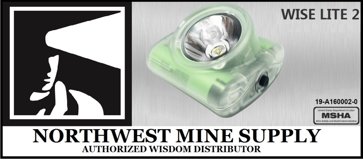 Wisdom Wiselite2 Cordless Cap Lamp – Northwest Mine Supply