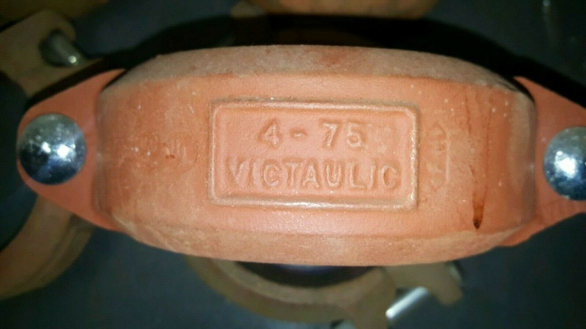 Lot of 5, Victaulic 4″ Style 75 Flexible Coupling – Northwest Mine Supply