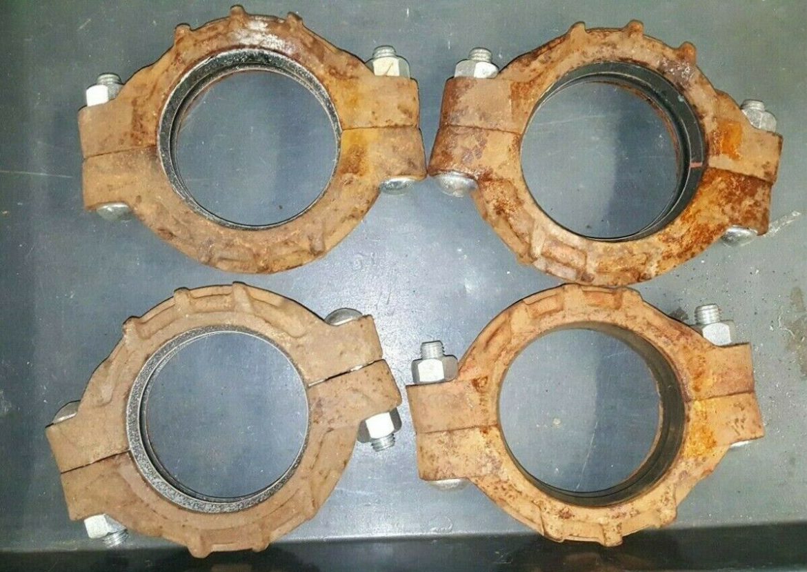 Lot of 4, Victaulic 4″ Style 77 Coupling – Northwest Mine Supply