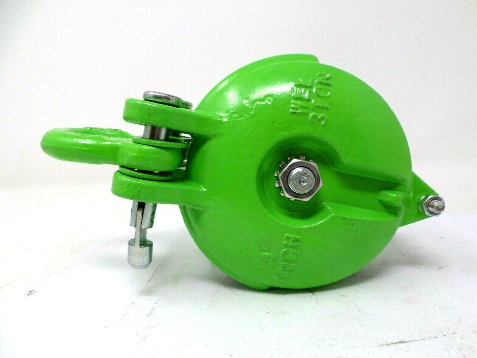 Snatch Block Yarding Pulley Block, 5/8 Inch Wire Rope, 4″ Sheave, WLL 3 ...