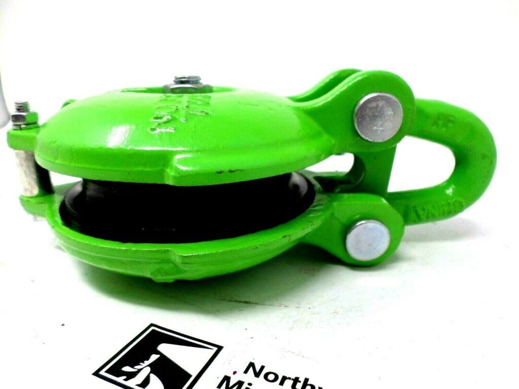 Snatch Block Yarding Pulley Block, 5/8 Inch Wire Rope, 4″ Sheave, WLL 3 ...