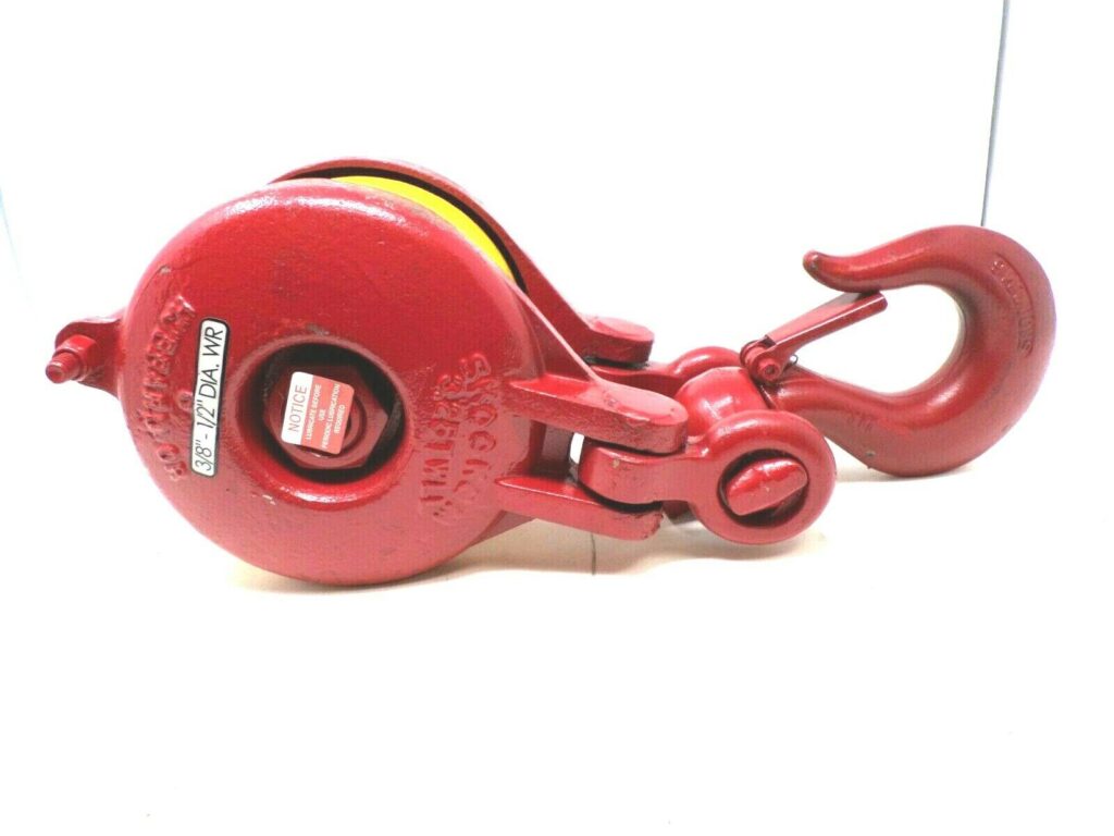 Skookum Rope Master Extra Wide Sheave Block 6″ 3.25 Ton with Swivel ...