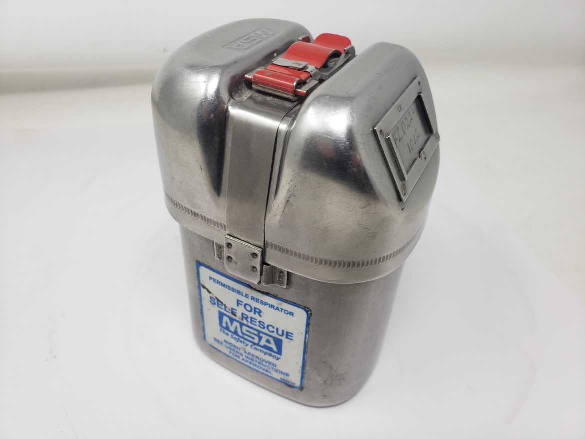 Refurbished W65 Self Rescuer MSA 455299 – Northwest Mine Supply