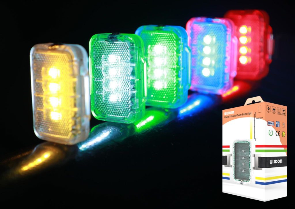 Wisdom Pharos 7 Personal Safety Strobe Light MSHA CERTIFIED – Northwest ...